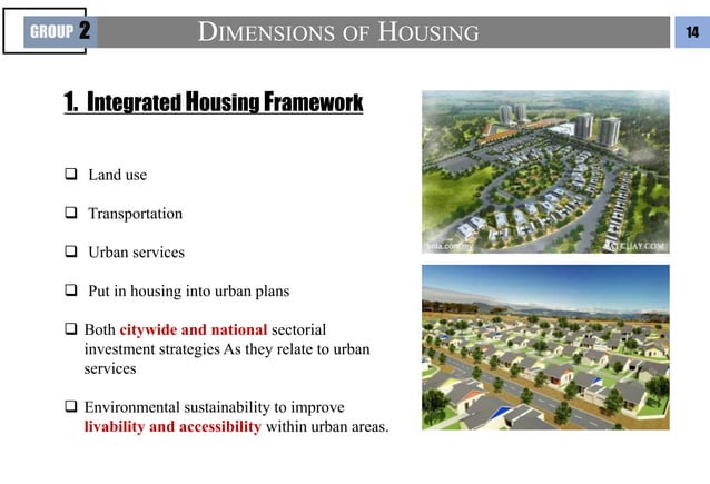 National Housing Policy & Habitat lll STUDY | PPTX