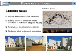 National Housing Policy & Habitat lll STUDY | PPTX