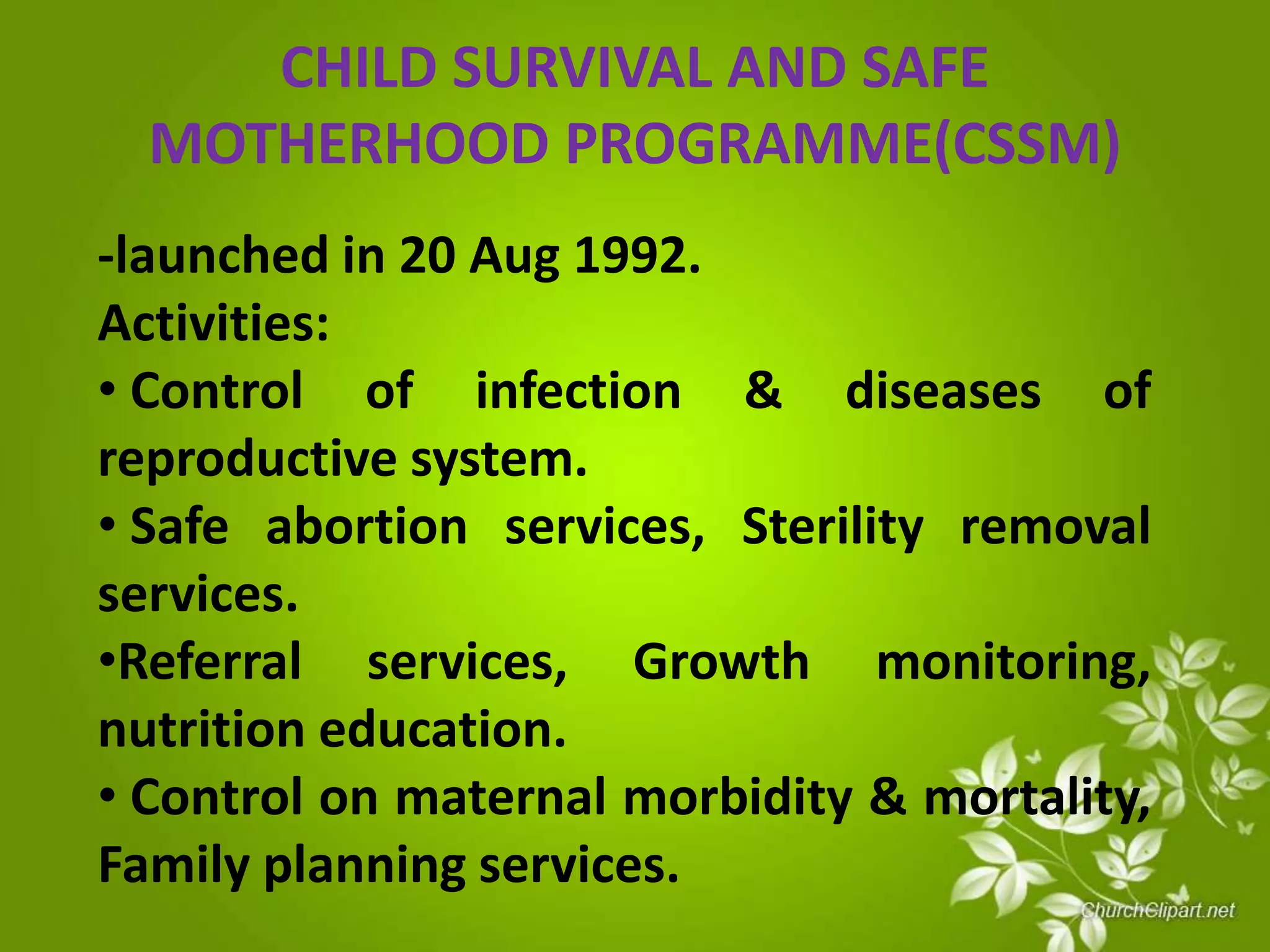 National Health Programs | PPTX