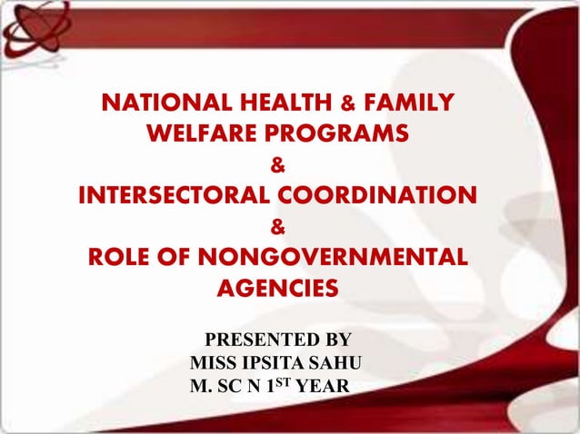 National Health Programs | PPTX