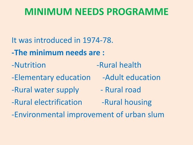 National Health Programs | PPTX