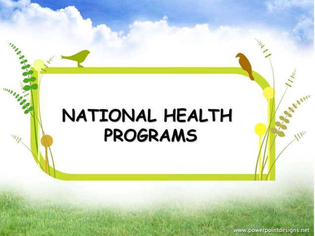 National Health Programs