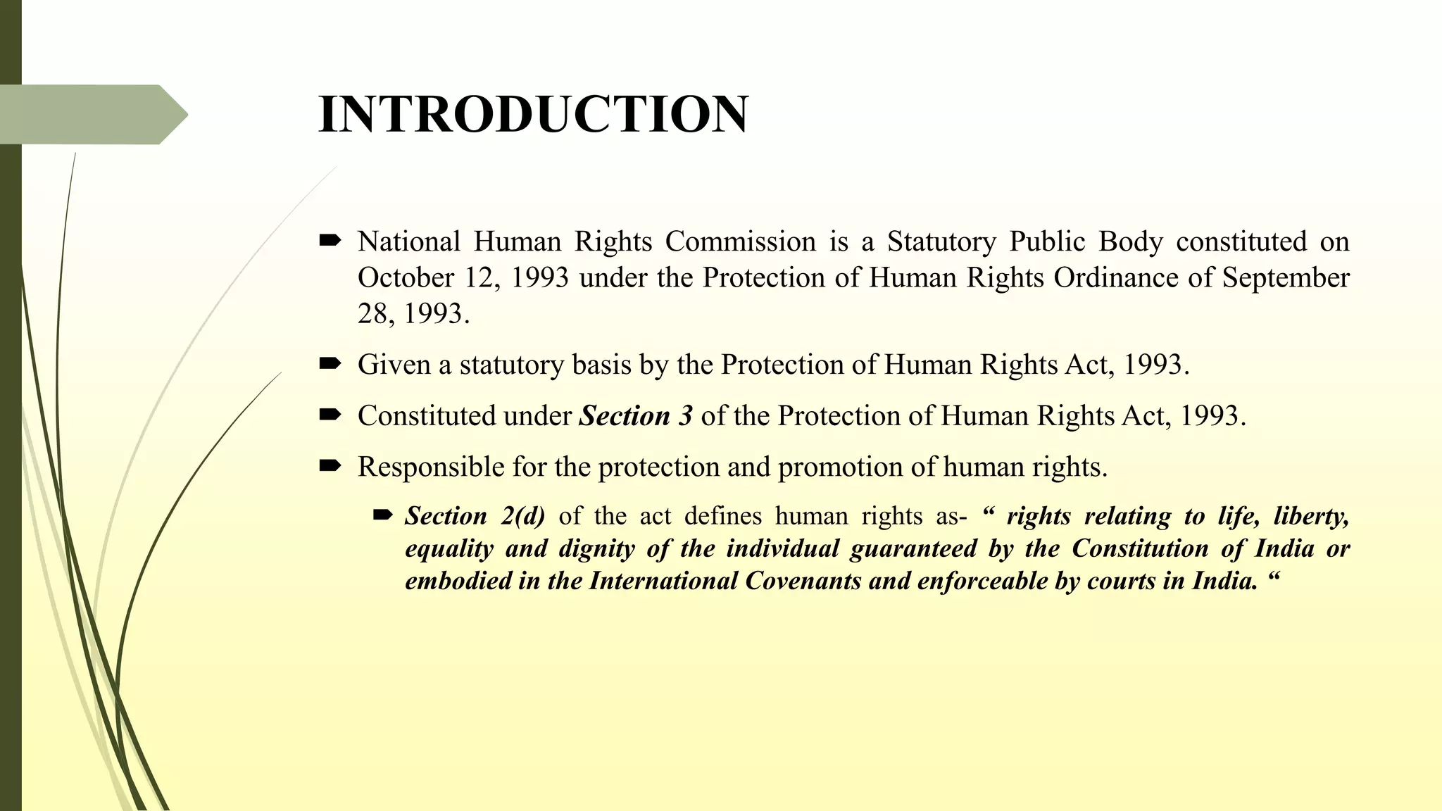 National human rights commission | PPTX