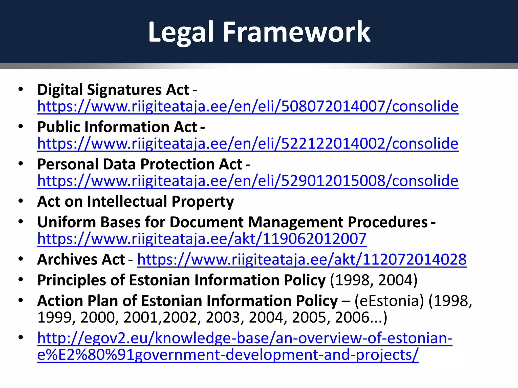 Developing Countries National ICT Identity Governance Strategy | PPTX