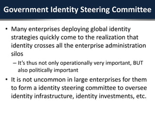 Developing Countries National ICT Identity Governance Strategy | PPTX