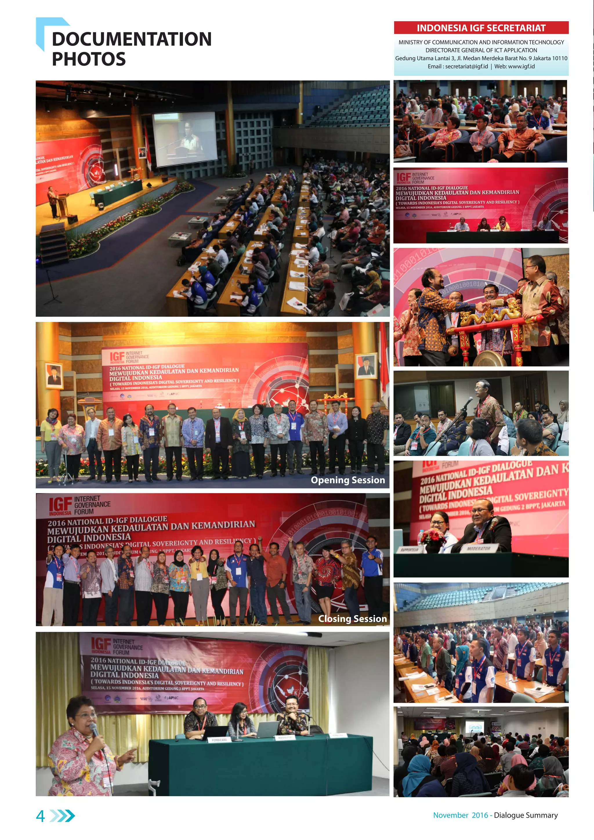 National ID-IGF Dialogue 2016 Summary | PDF