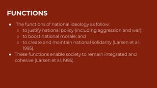 National ideology - asean comparative politics | PPTX