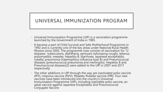National Immunisation Program India 2022 | PPTX | Lung and Respiratory ...