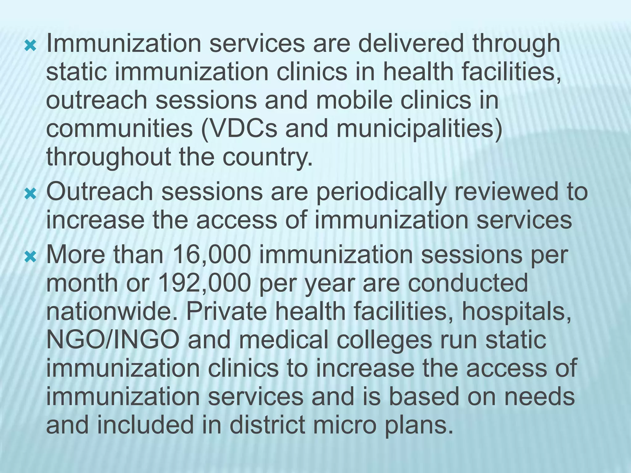 National immunization programme | PPTX