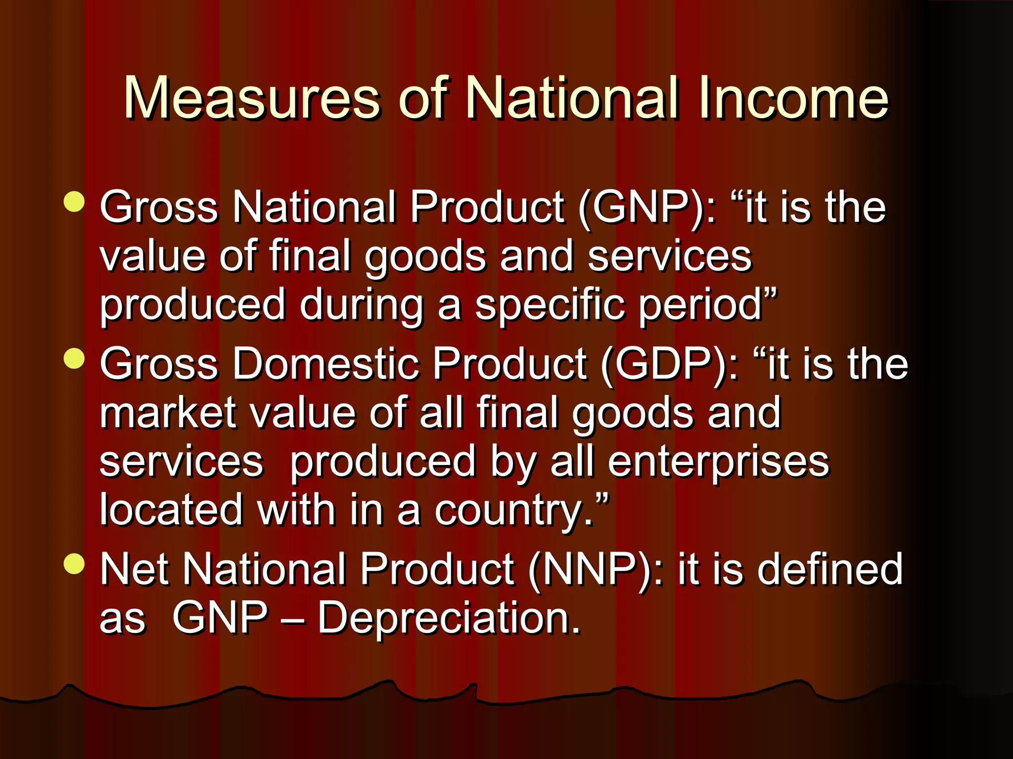 National income | PPT