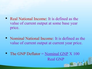 National income | PPT