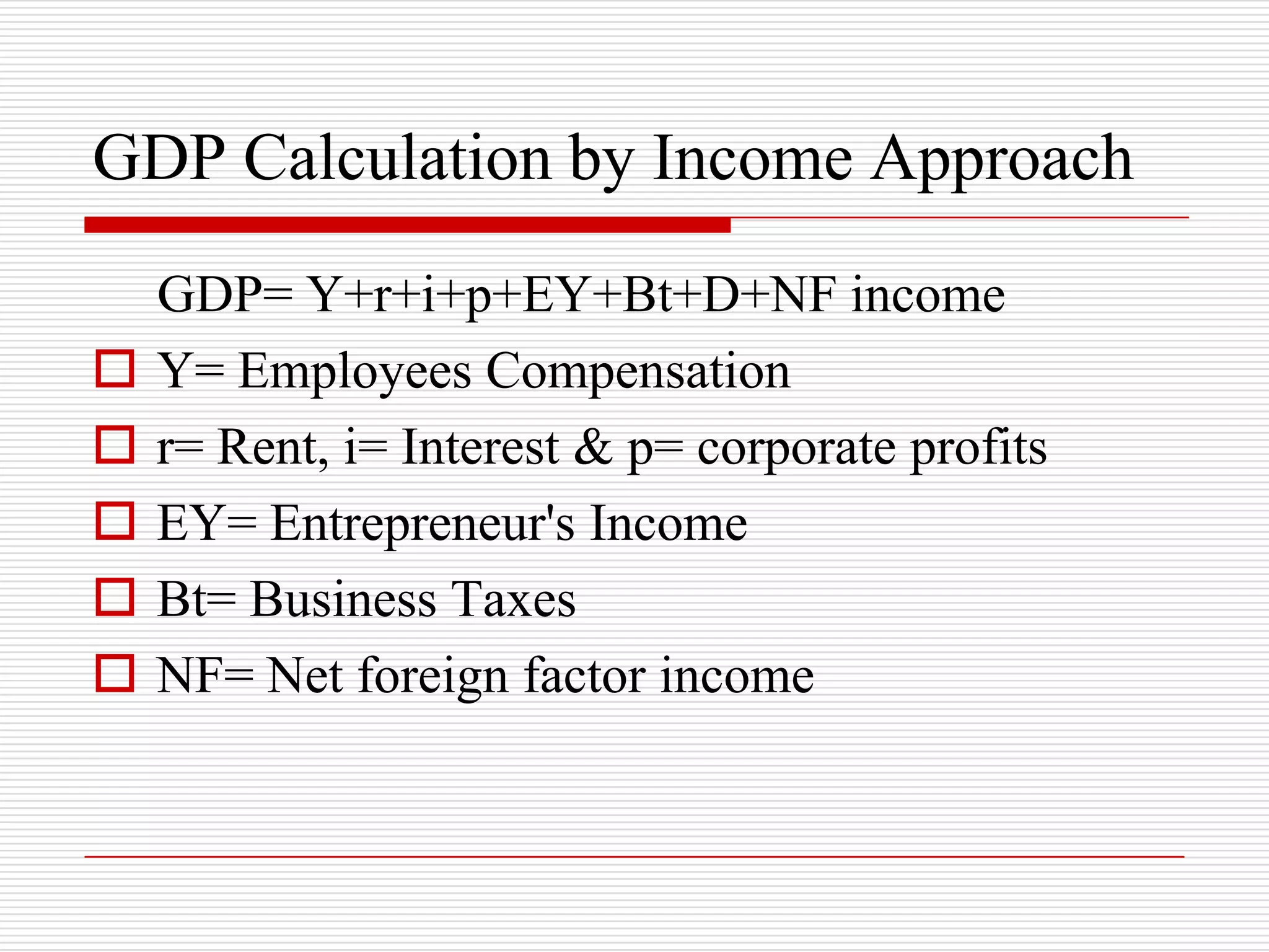 National income | PPT