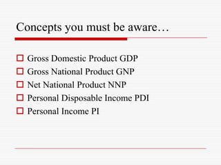 National income | PPT