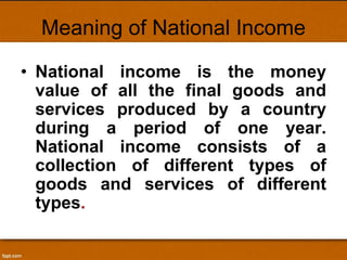National income | PPT