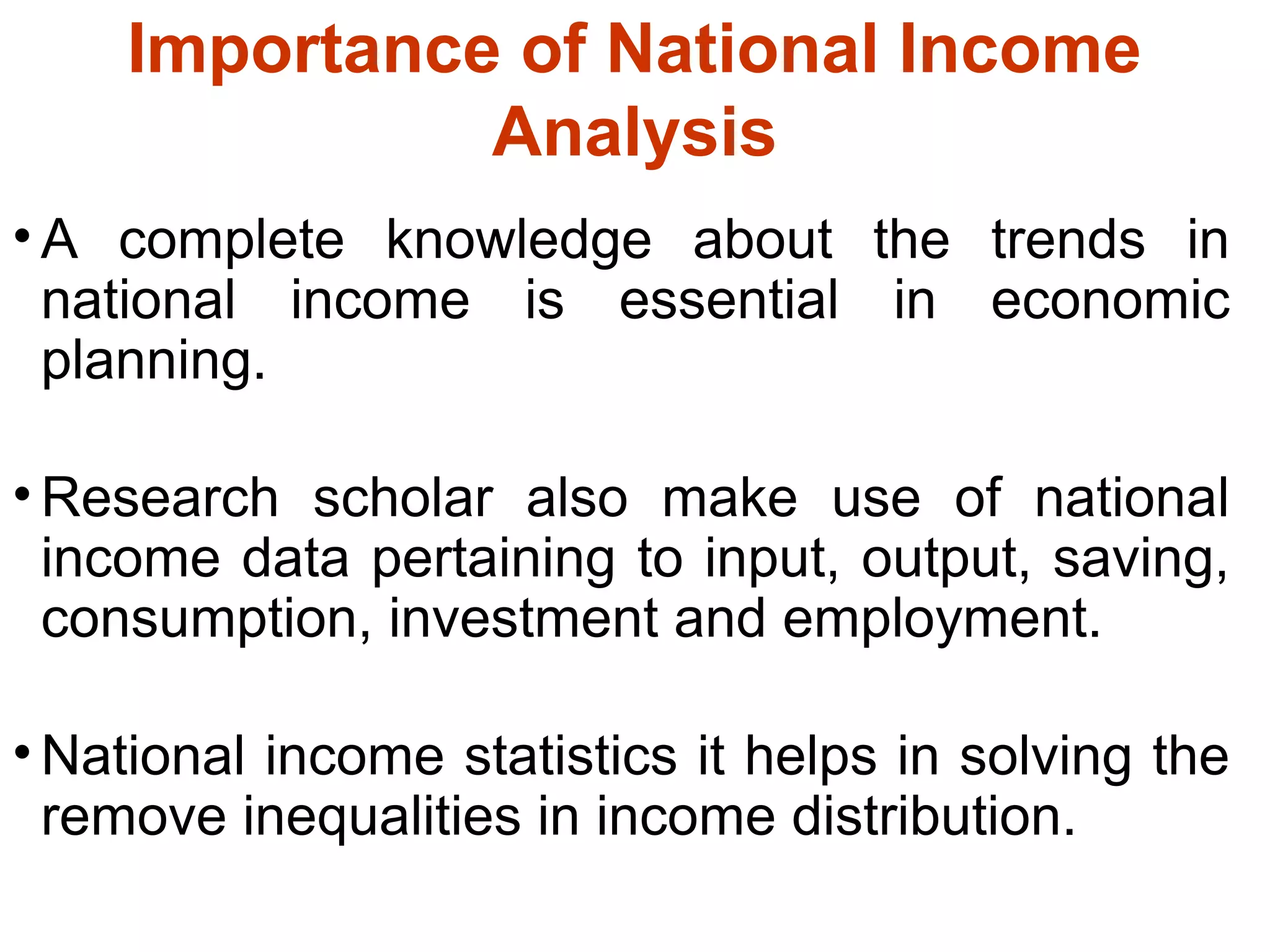 National income | PPT