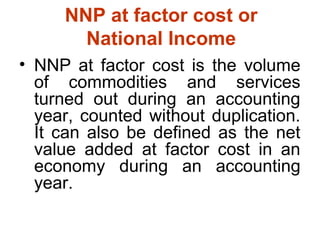 National income | PPT