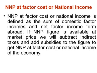 National income | PPT