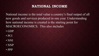 National income | PPTX