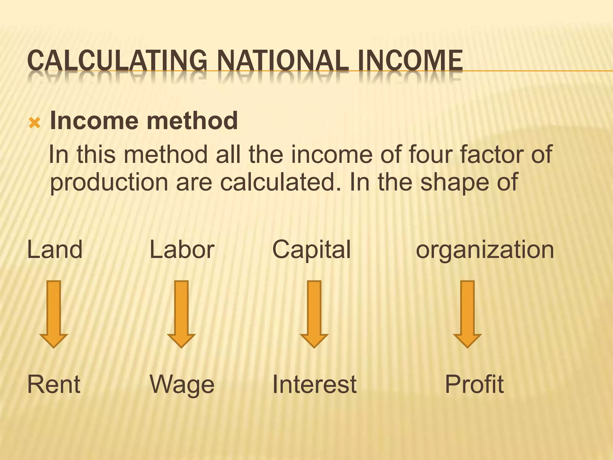National income and its calculation | PPTX