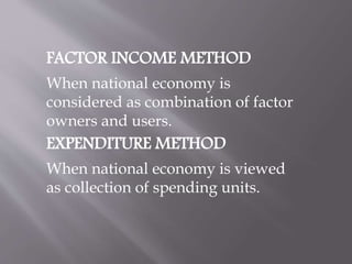 National income | PPT