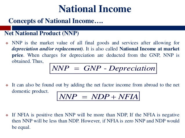 National income