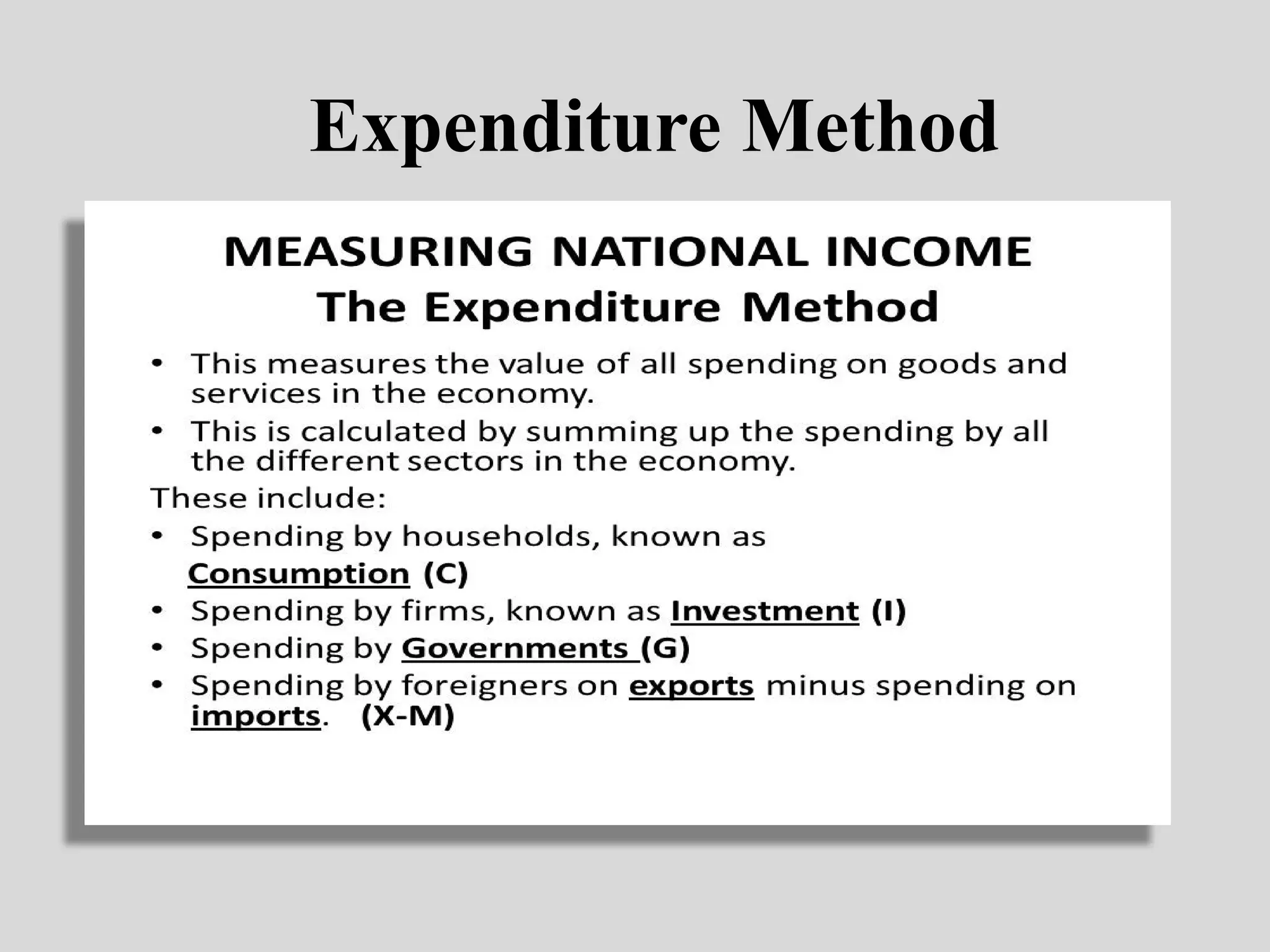 National income for beginners management students | PPTX