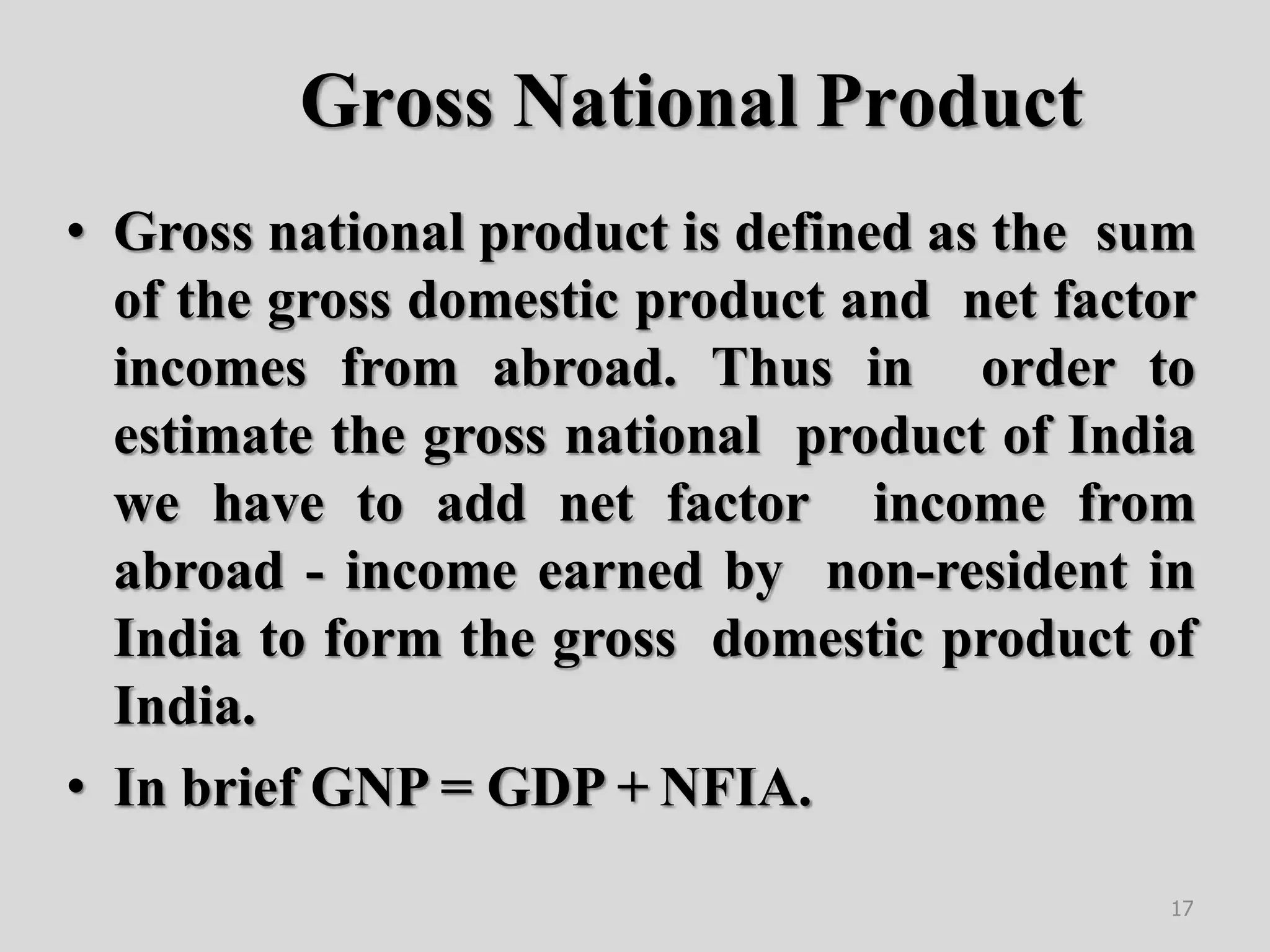 National Income | PPTX