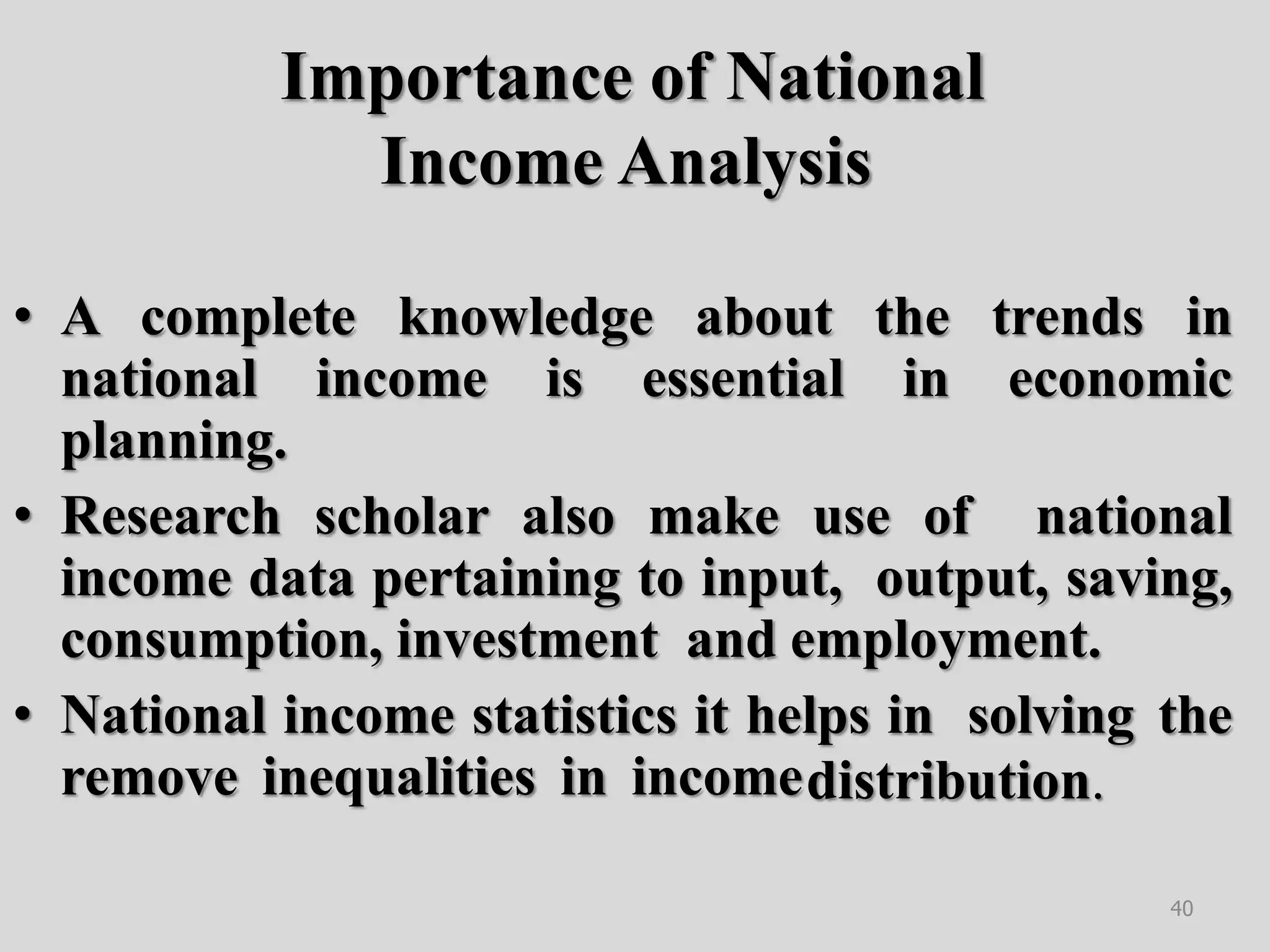 National Income | PPTX