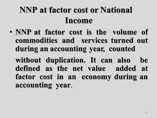 National Income | PPTX