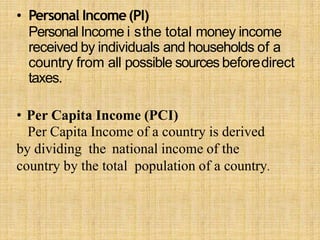 National income | PPT