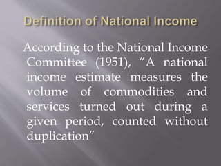 National income | PPTX
