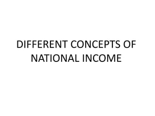 National income | PPT