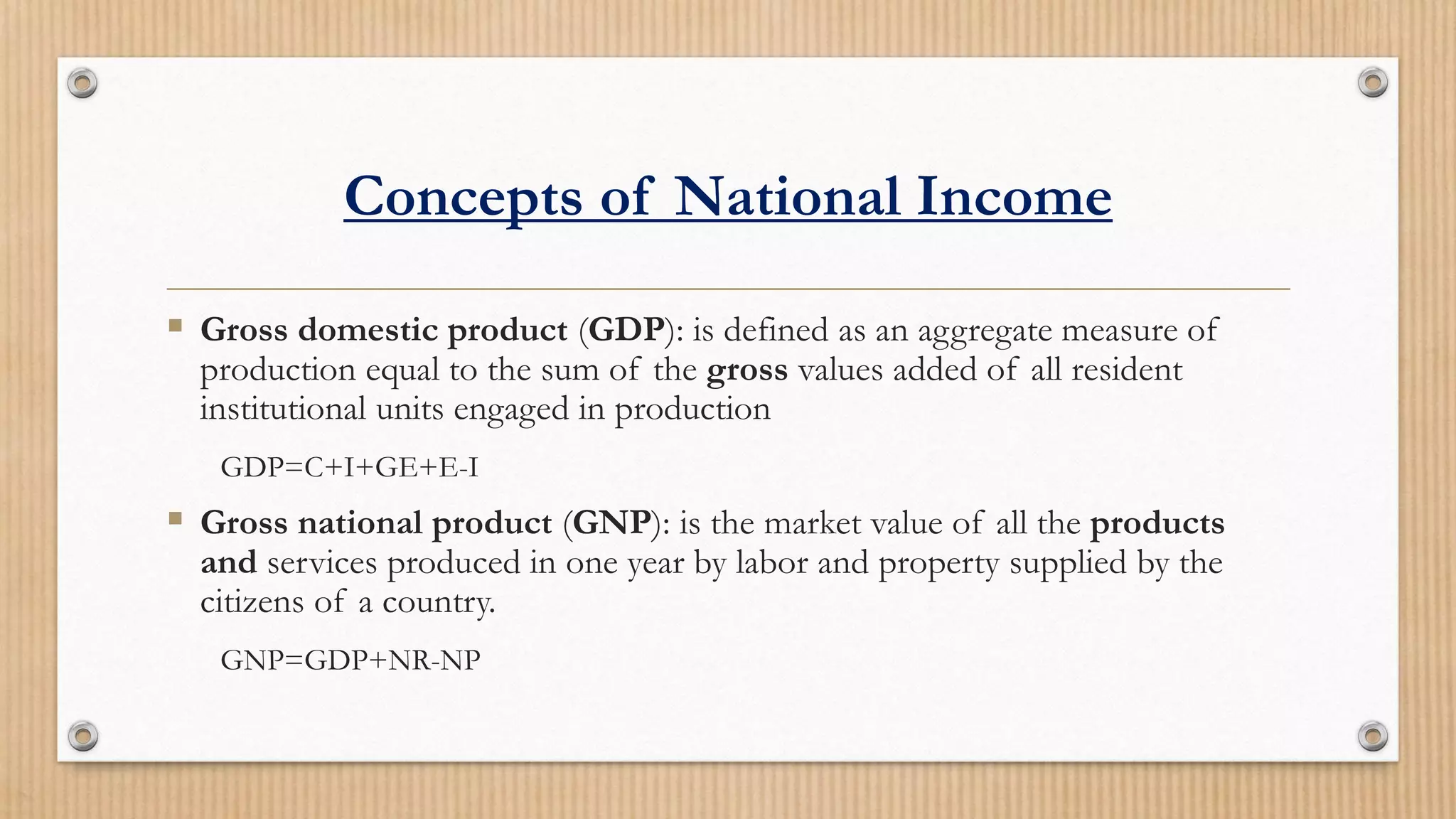 National income | PDF