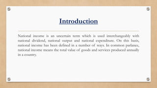 National income | PPT
