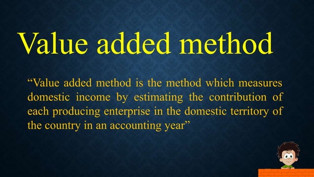 National income value added method | PPTX