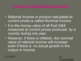 National income accounting | PPT