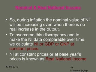 National income accounting | PPT