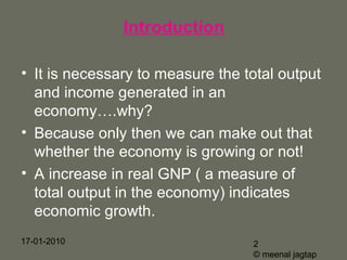 National income accounting | PPT