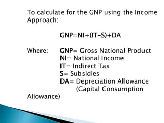National Income Accounting | PPTX