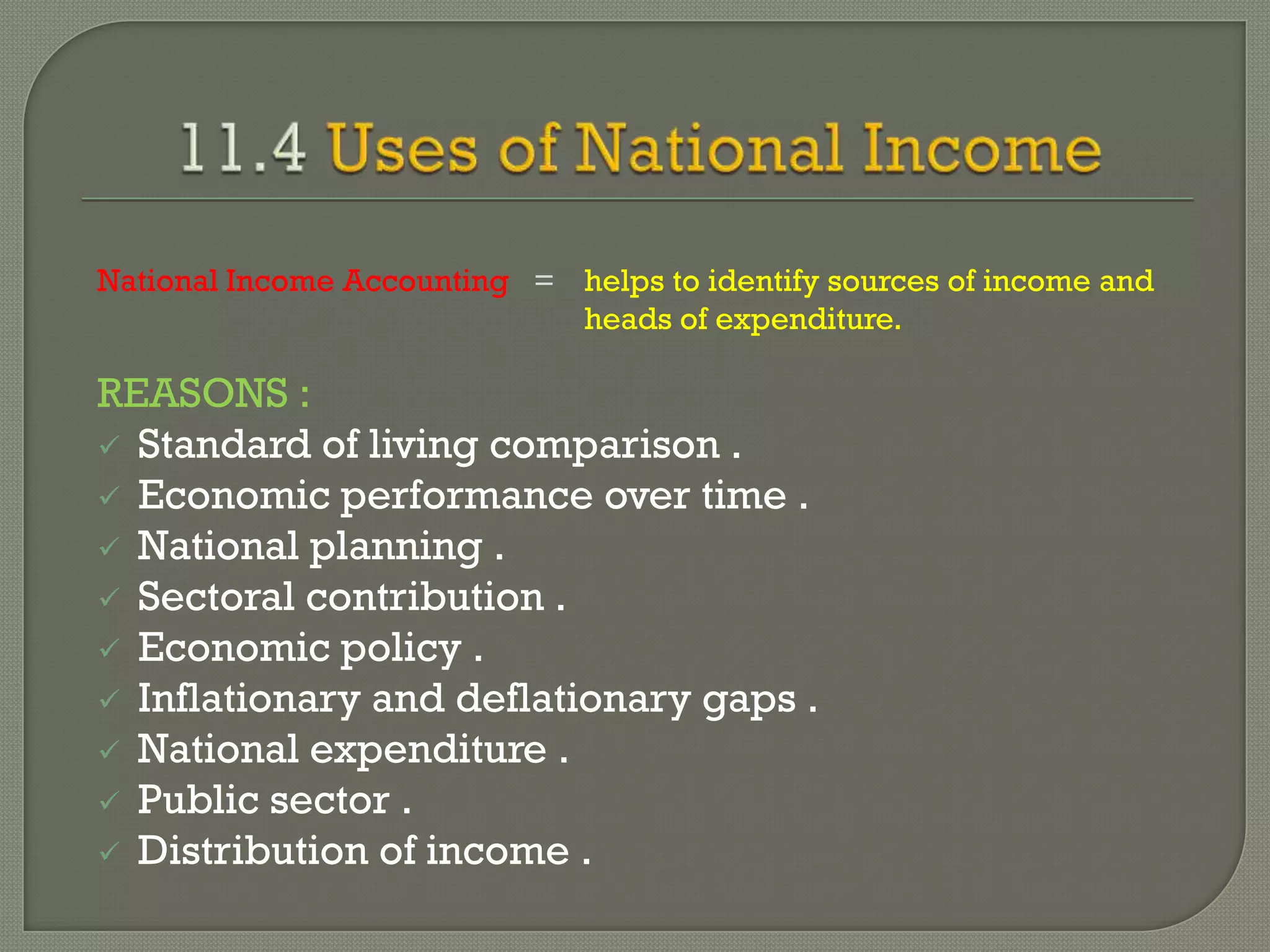National Income Accounting | PPTX