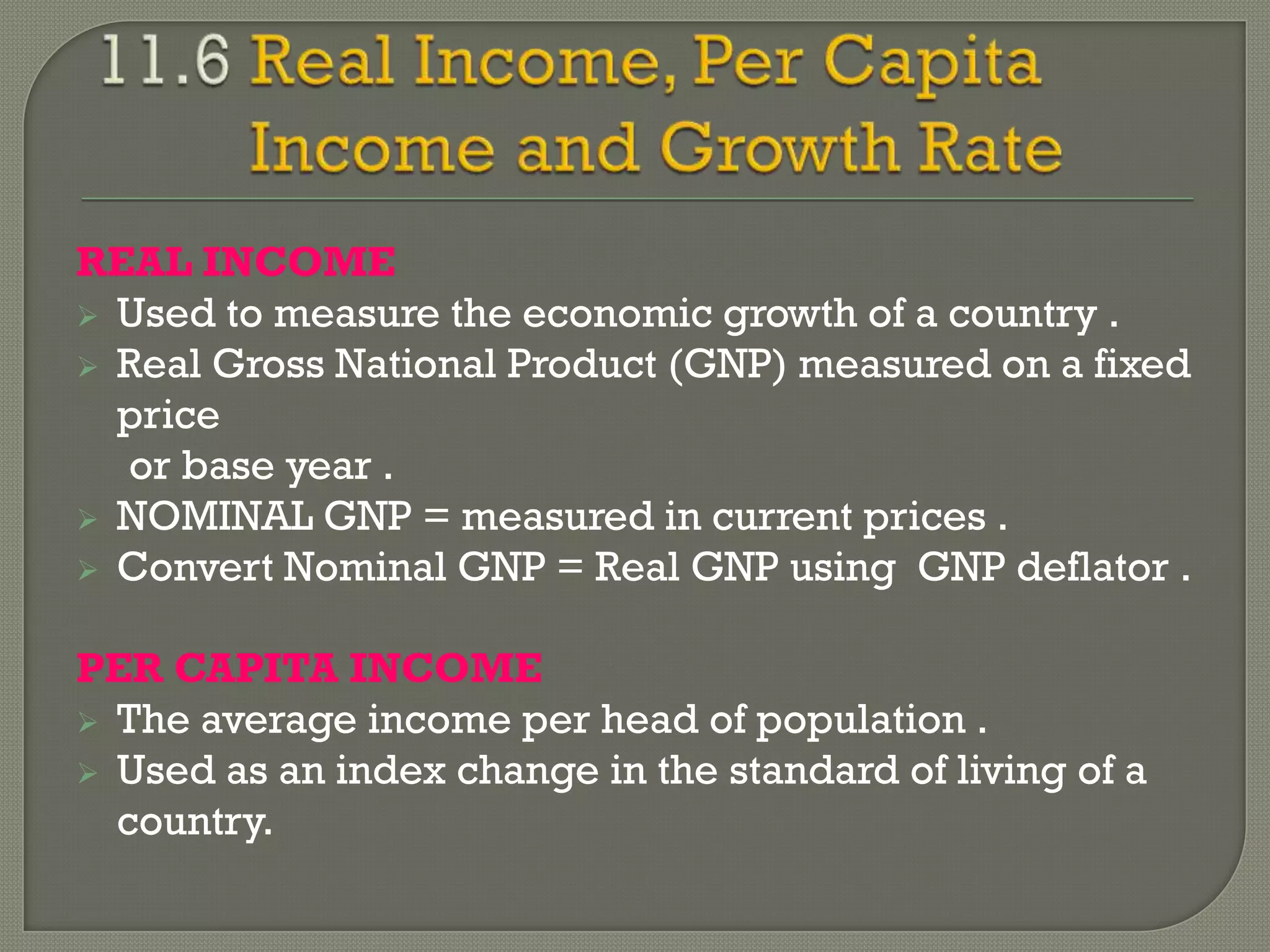 National Income Accounting | PPTX