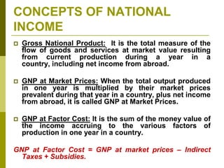 National income and employement | PPT