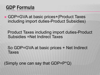 Measurement of National Income-concepts simplified | PPT
