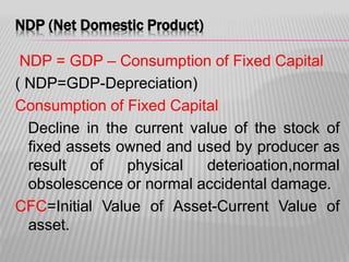 Measurement of National Income-concepts simplified | PPT