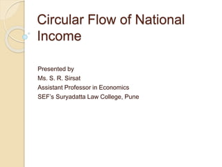 National Income, concept and the methods of measurement.pptx