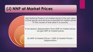 National income concepts ppt | PDF