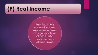 National income concepts ppt | PDF
