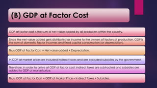 National income concepts ppt | PDF