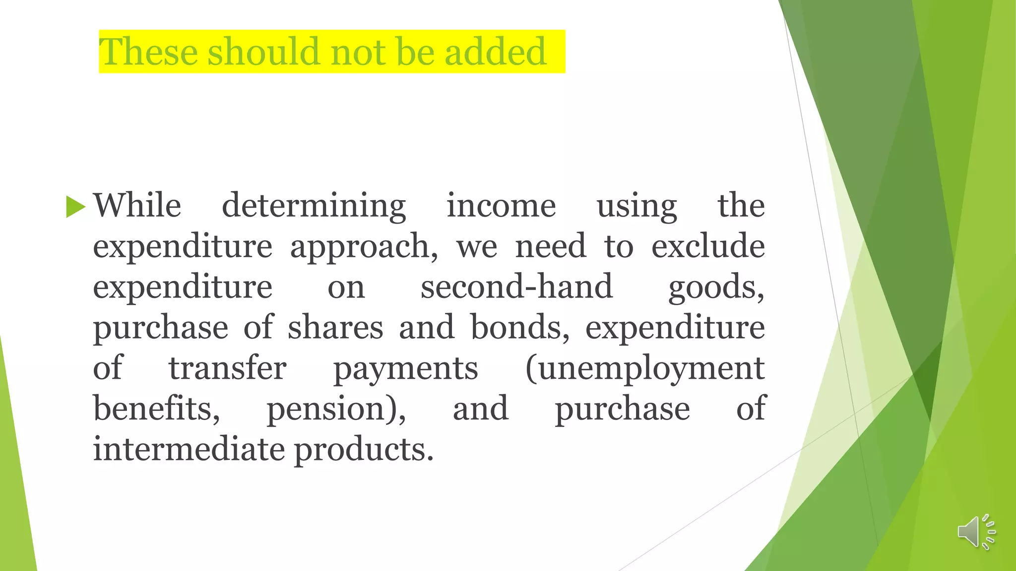 National income (expenditure method) | PPTX