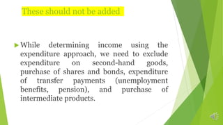 National income (expenditure method) | PPTX